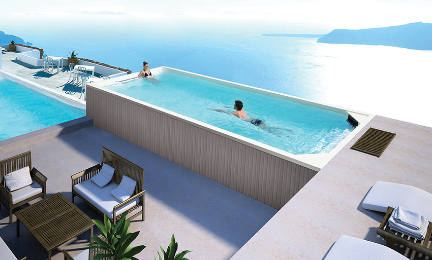 Devrim Niteliğindeki PRO yüzme Spa'sını Başlattı - JNJ SPAS